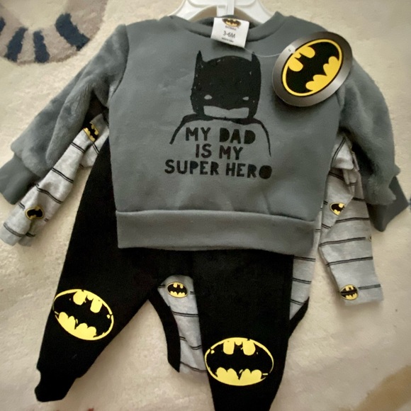 Batman | Matching Sets | Nwt Batman 3 Piece Set | Poshmark